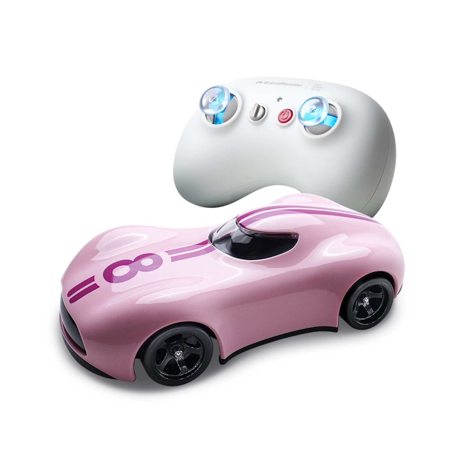 Speedster Rechargeable Remote Control Sport Racing Car - Panther Pink